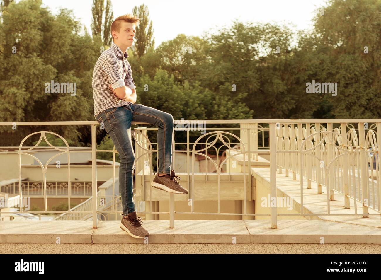 15 Jahre Alter Junge Stockfotos und -bilder Kaufen - Alamy