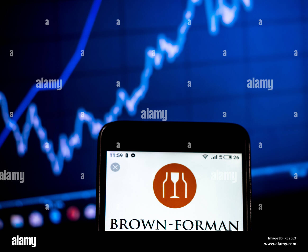 Braunes forman logo -Fotos und -Bildmaterial in hoher Auflösung – Alamy