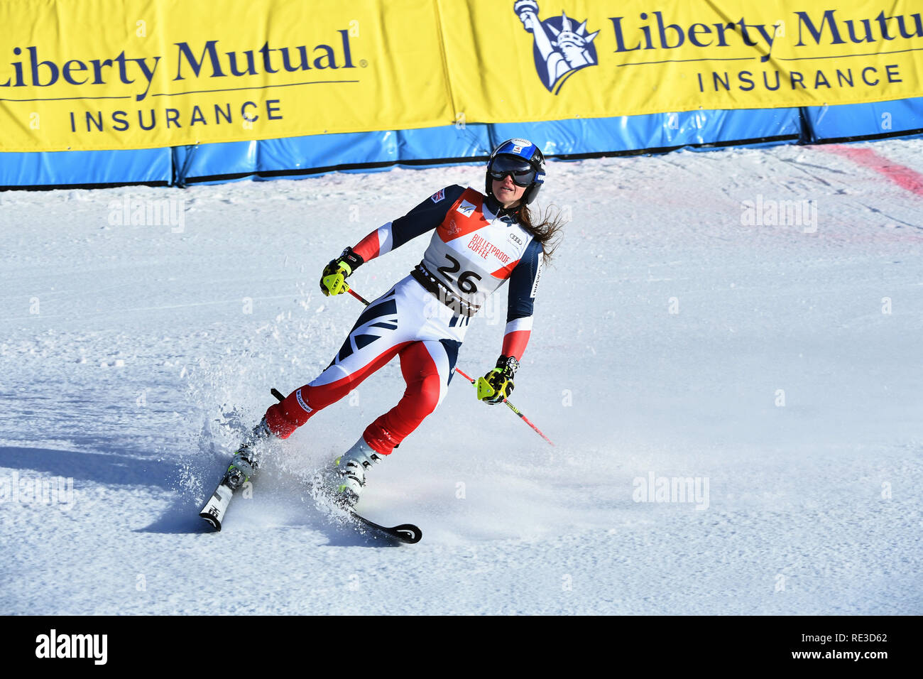 KILLINGTON, VT-November 24: Alex Tilley von großer Brittain im ...
