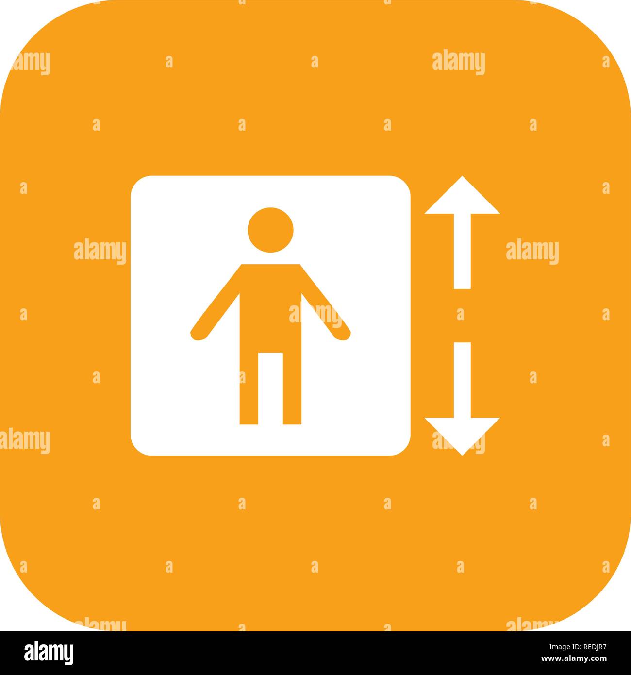 Heben Vektor Icon Zeichen Symbol Vektor Illustration für den privaten ...