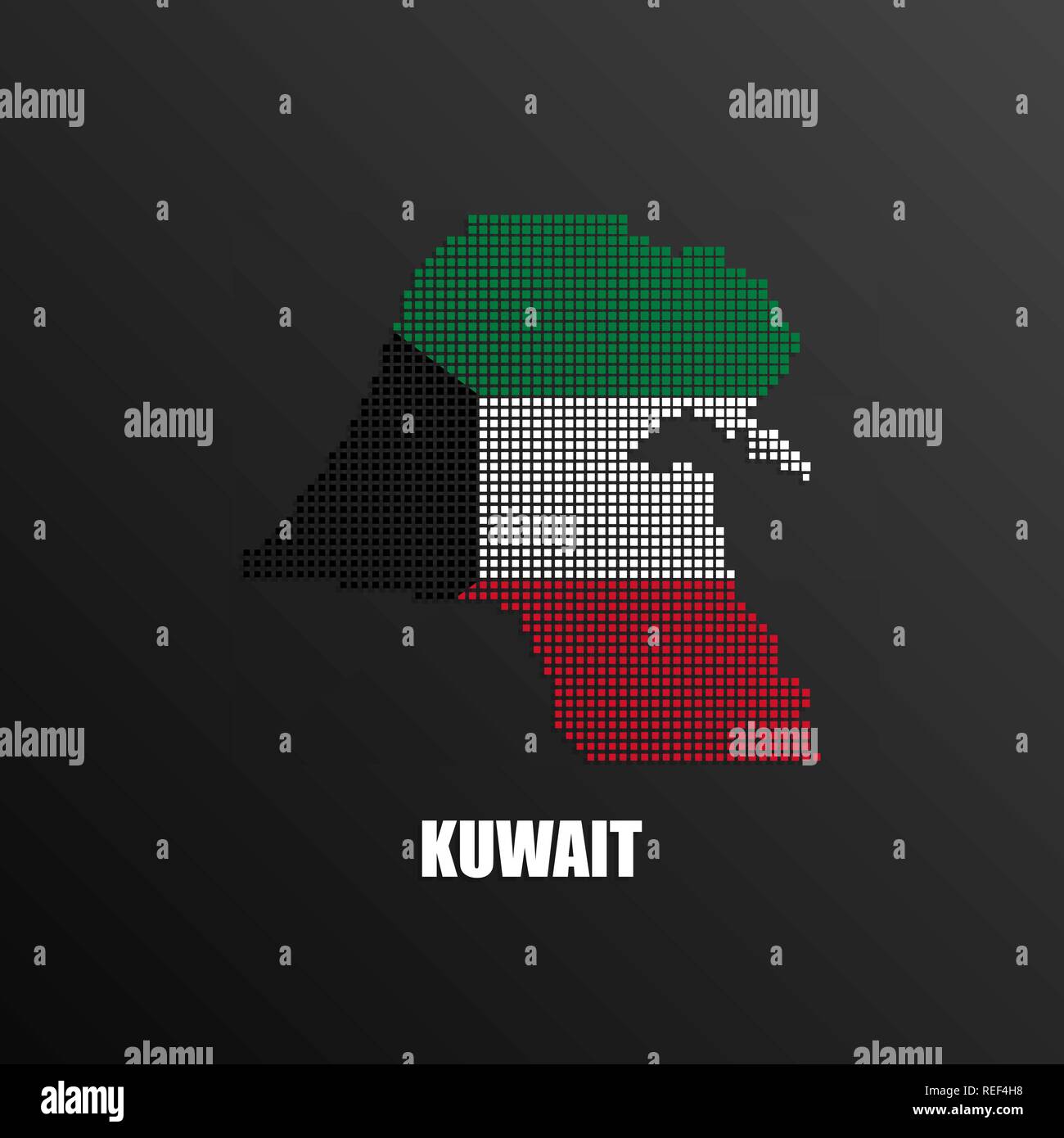 Map of kuwait -Fotos und -Bildmaterial in hoher Auflösung – Alamy