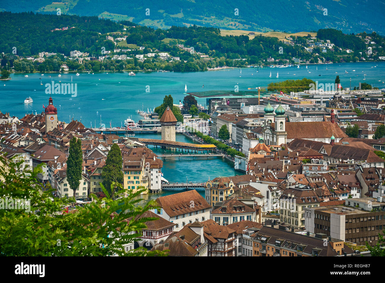 Luzerne architektur Stockfotos und -bilder Kaufen - Alamy