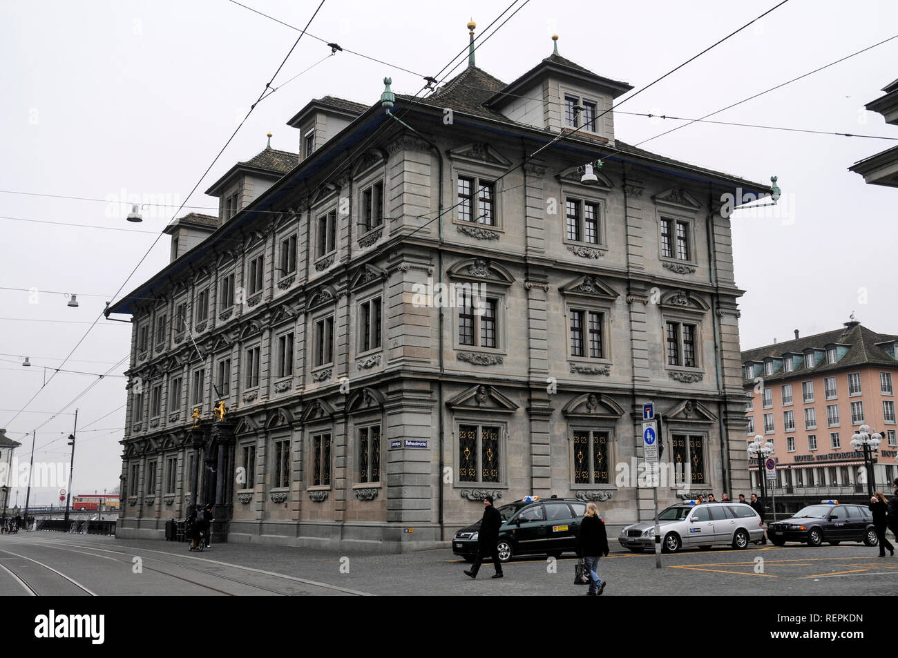 Zurich City Hall Stockfotos und -bilder Kaufen - Alamy