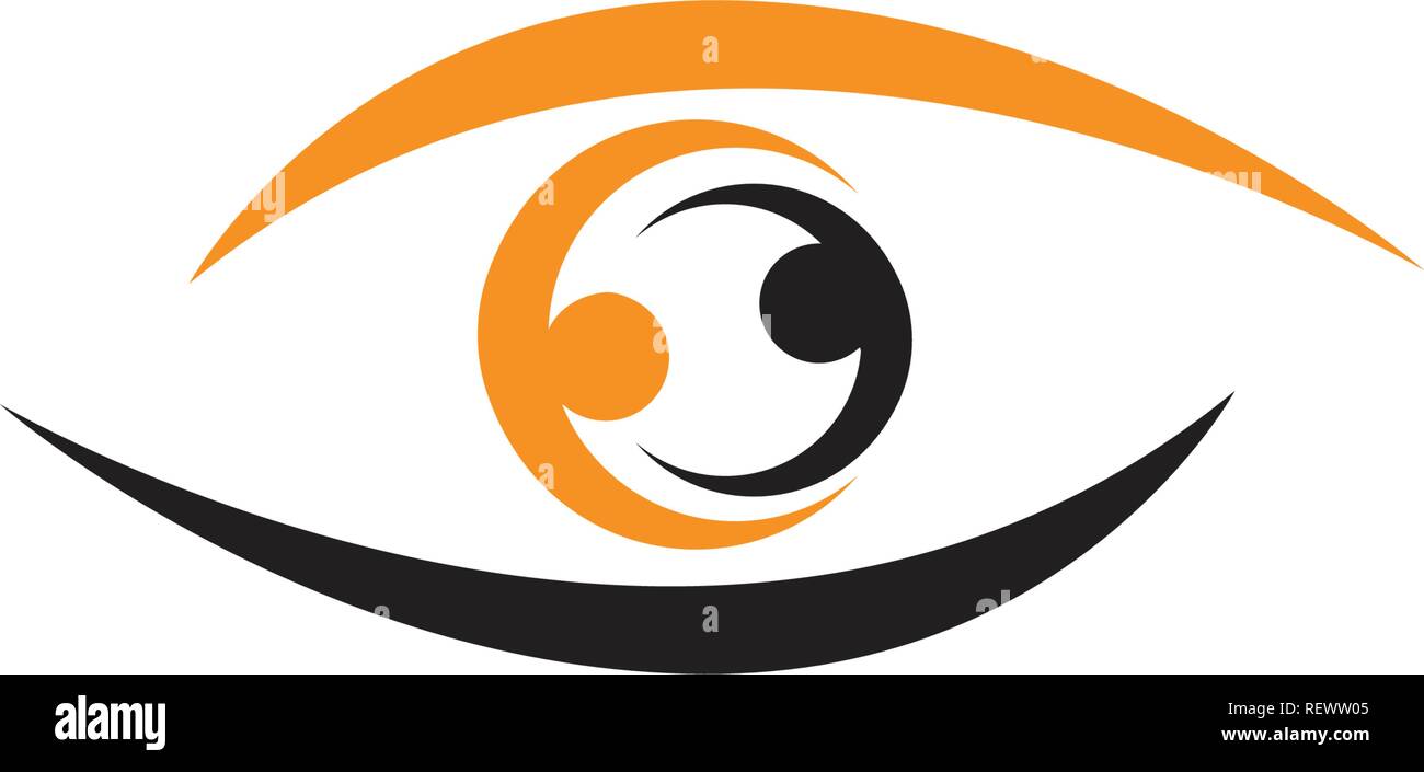 Eye Care Logos und Symbole Vorlage vector icons App Stock-Vektorgrafik - Alamy