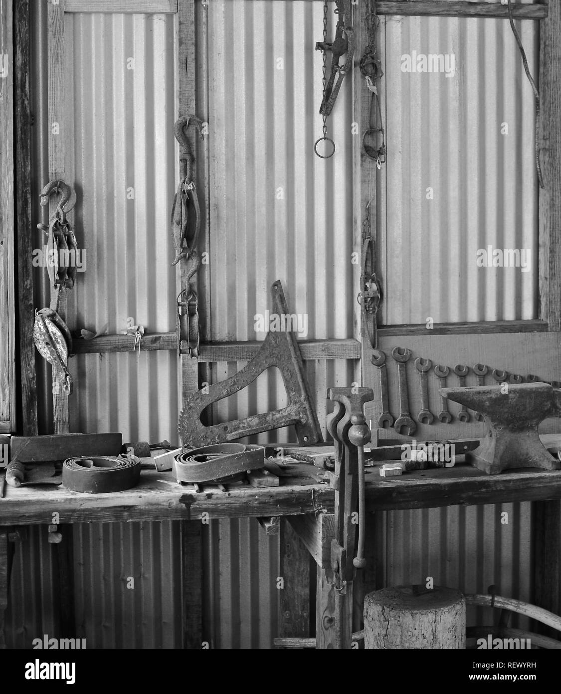 Werkzeug, Arbeit, Alt, Hand, Werkstatt, Industrie, Shop, Equipment ...