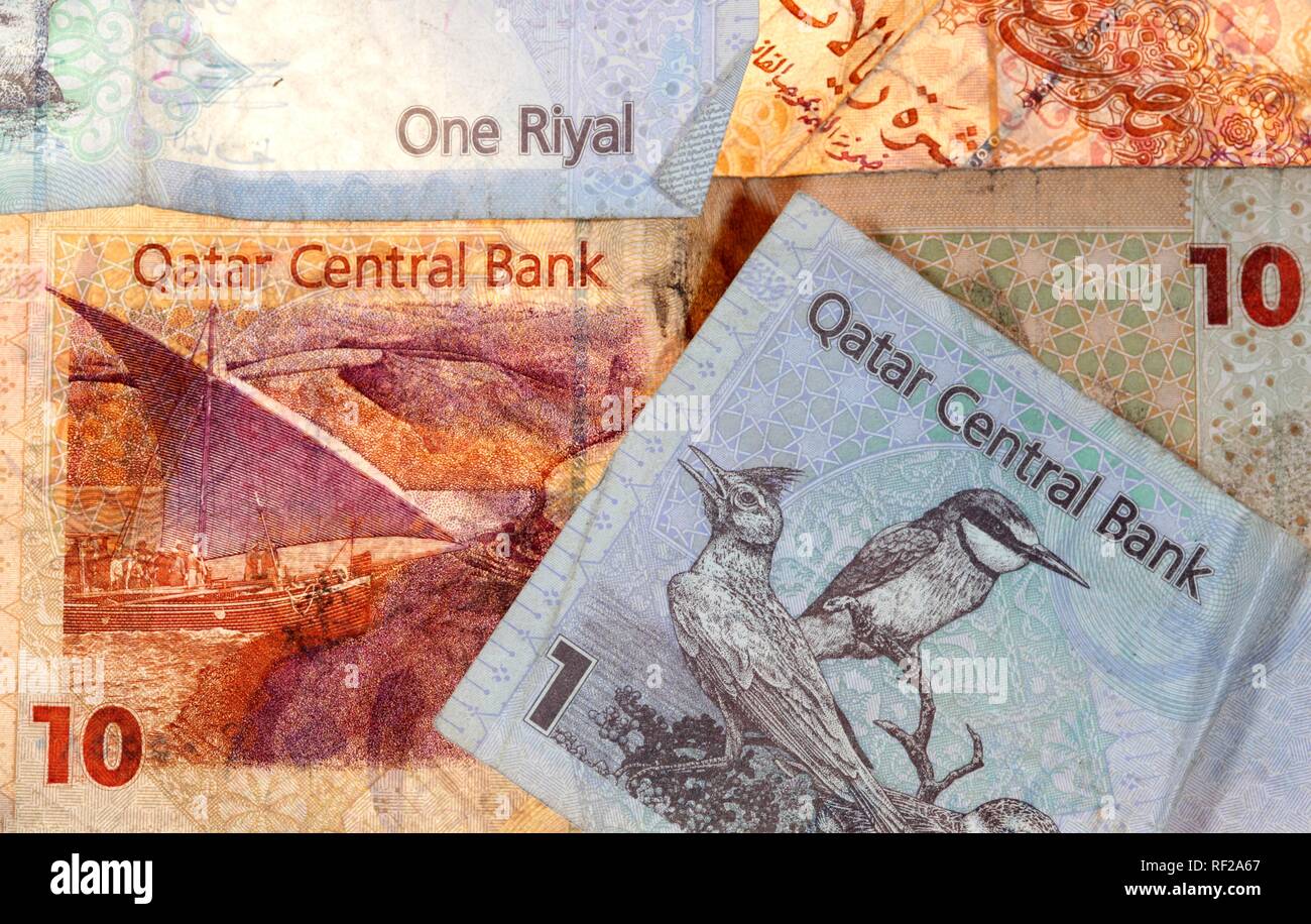 Qatari riyal banknote -Fotos und -Bildmaterial in hoher Auflösung ...