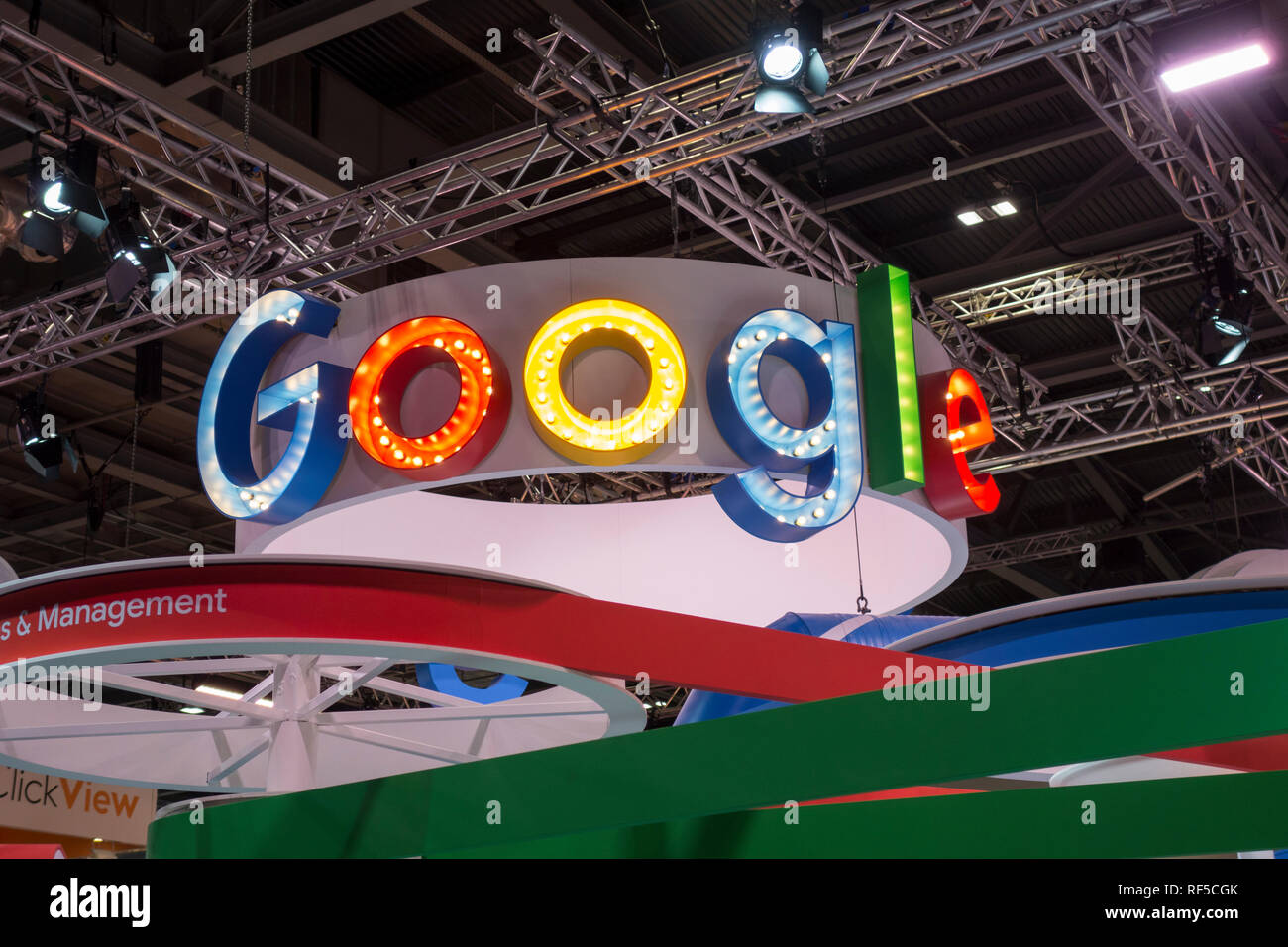 Google signage -Fotos und -Bildmaterial in hoher Auflösung – Alamy