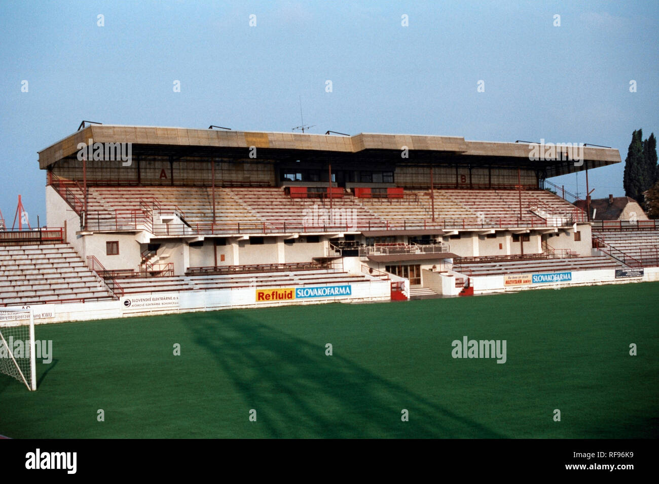 Allgemeine Ansicht des FC Spartak Trnava Fußballplatz, Spartak Stadium ...