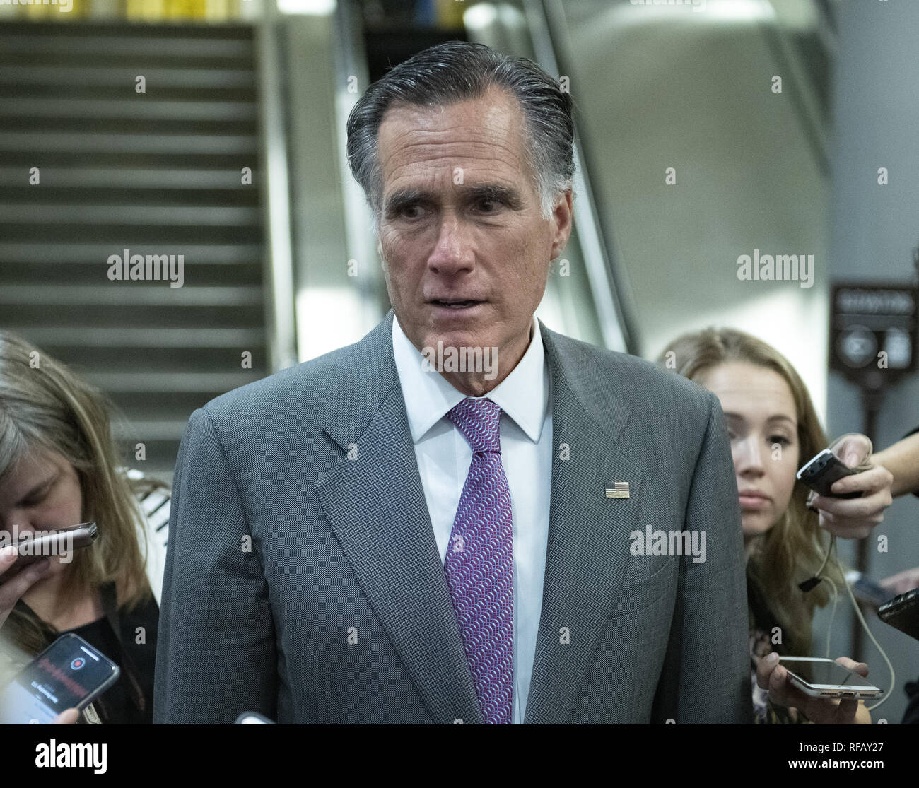 Washington, District of Columbia, USA. 24 Jan, 2019. Us-Senator ...
