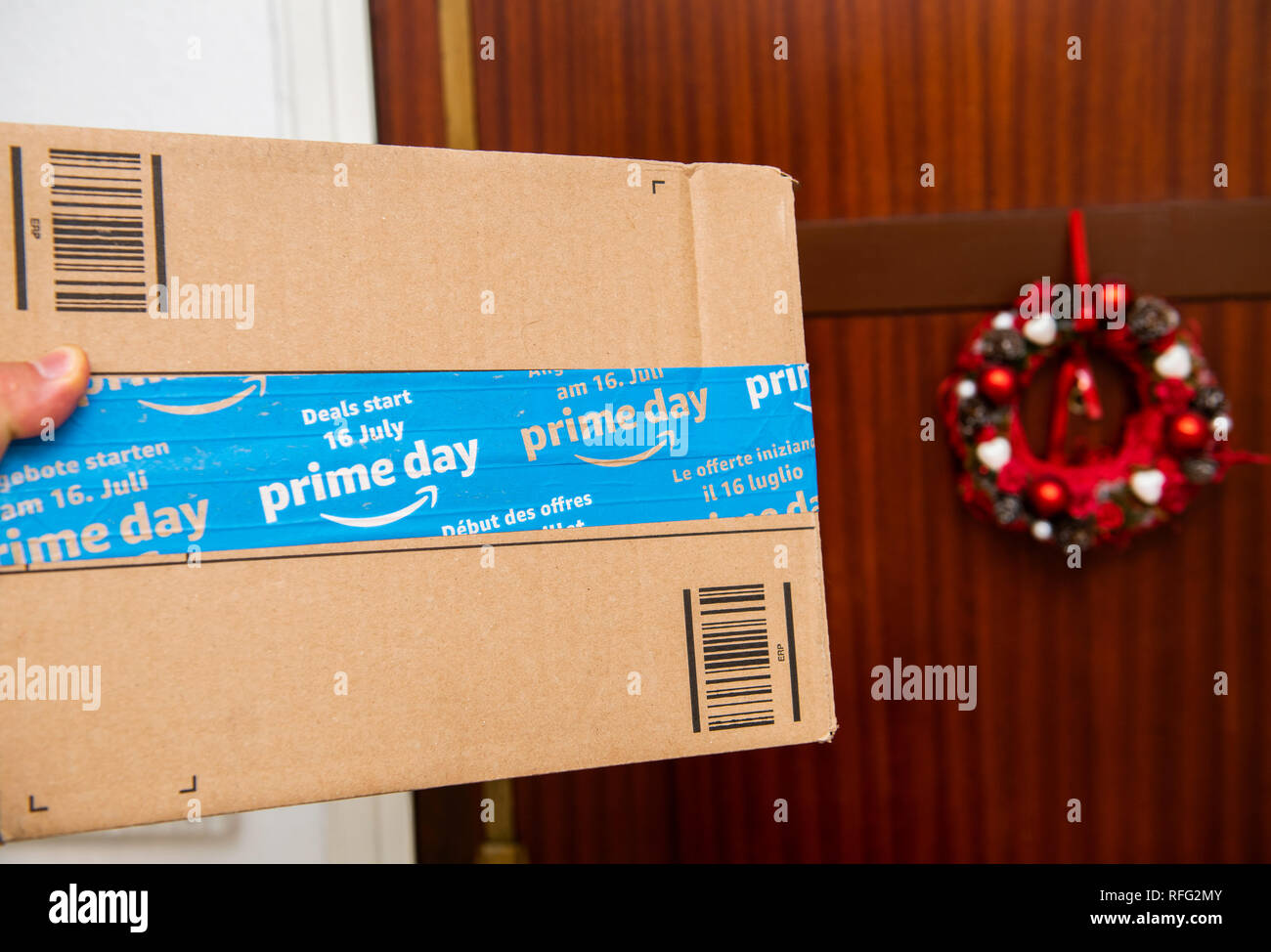 Amazon logo -Fotos und -Bildmaterial in hoher Auflösung – Alamy