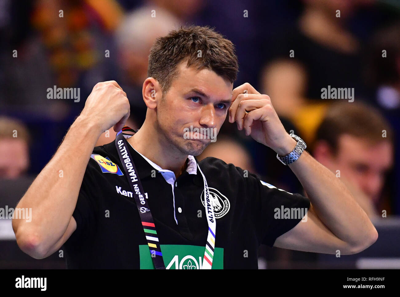 Hamburg, Deutschland. 25 Jan, 2019. Handball: WM, Deutschland ...