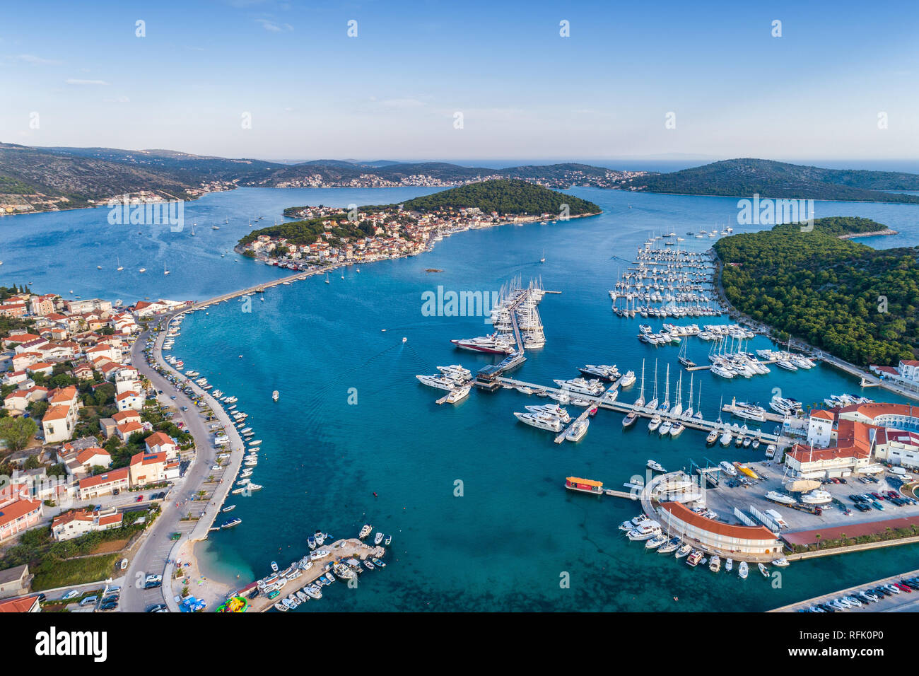 Rogoznica antenne -Fotos und -Bildmaterial in hoher Auflösung – Alamy