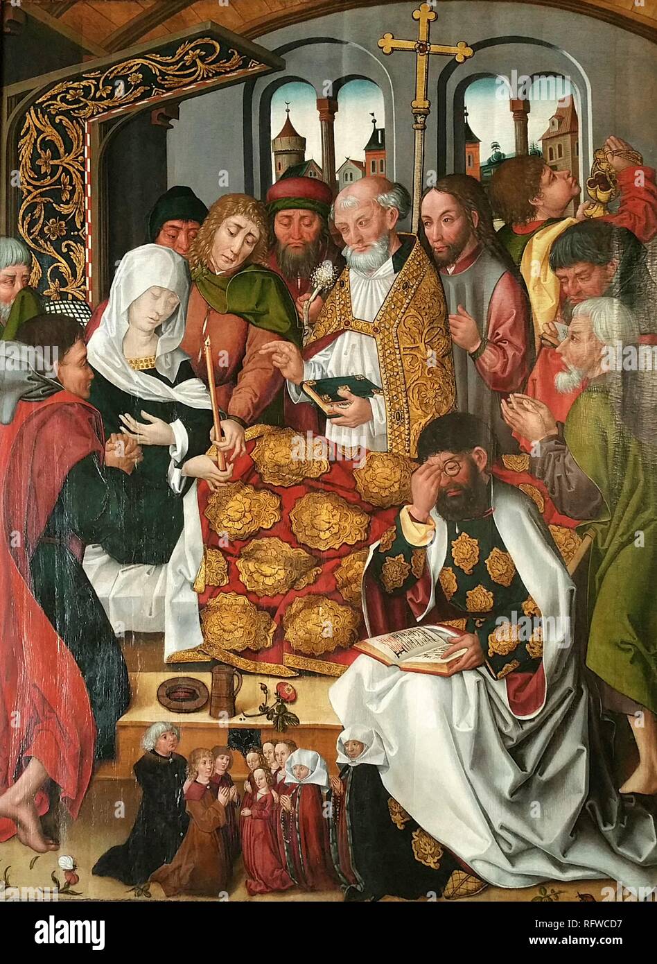 Der Tod der Jungfrau. Museum: private Sammlung. Autor: Michael Wolgemut ...