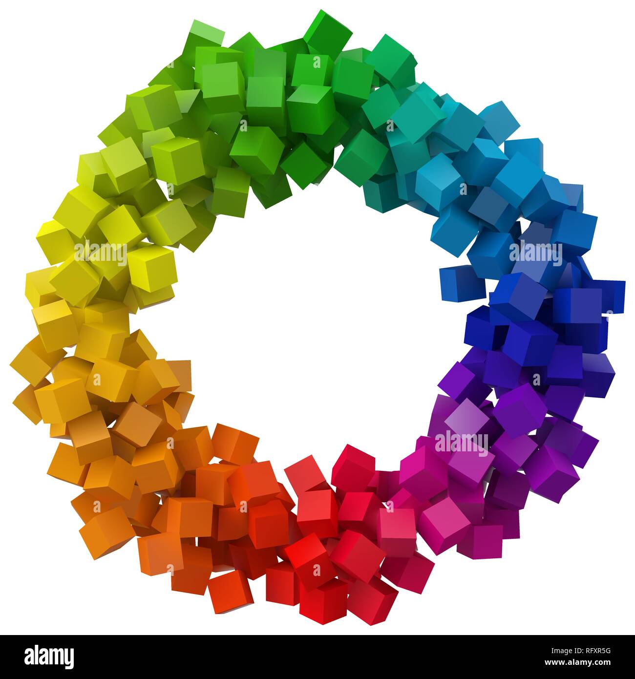 Bunte Würfel. 3D-Pixel style Vector Illustration Stock-Vektorgrafik - Alamy Bunte Würfel. 3D-Pixel style Vector Illustration Stock-Vektorgrafik - Alamy