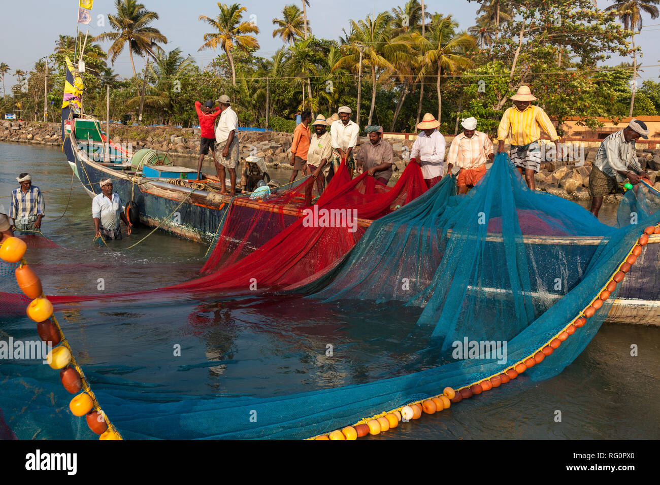 Indisches fischernetz -Fotos und -Bildmaterial in hoher Auflösung – Alamy