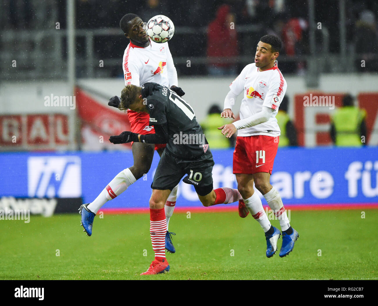 Düsseldorf, Deutschland. 27. Januar 2019. Fussball: Bundesliga, Fortuna Düsseldorf - RB Leipzig ...