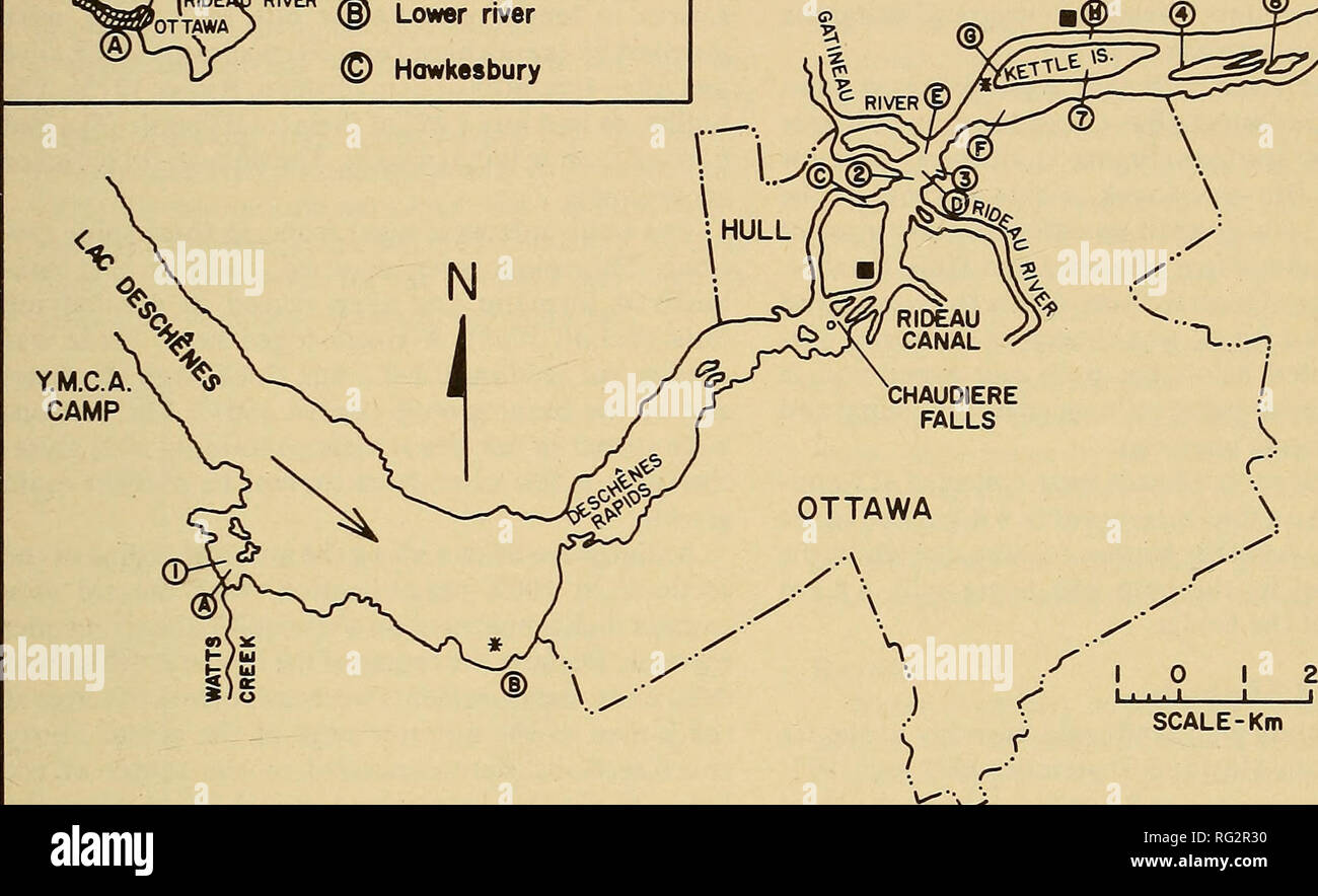 . Die kanadische Feld - naturforscher. CARILLON DAM (S) oberen Fluss ...