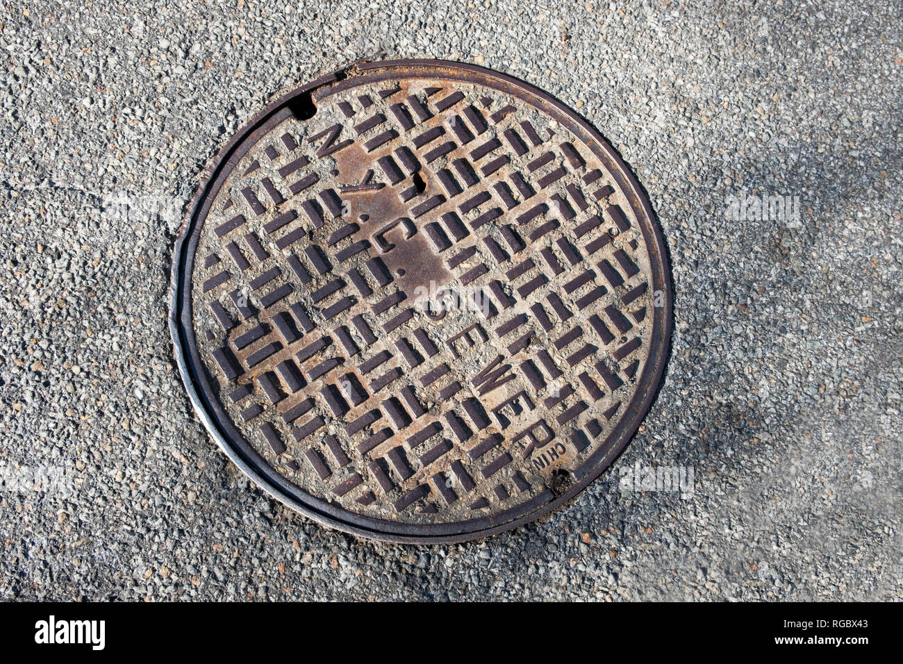 New york kanaldeckel -Fotos und -Bildmaterial in hoher Auflösung – Alamy
