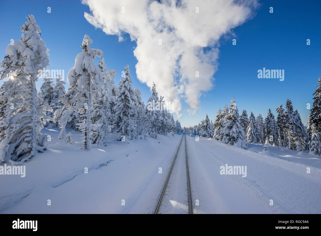 Bahngleise harz schmalspurbahn winter -Fotos und -Bildmaterial in hoher ...