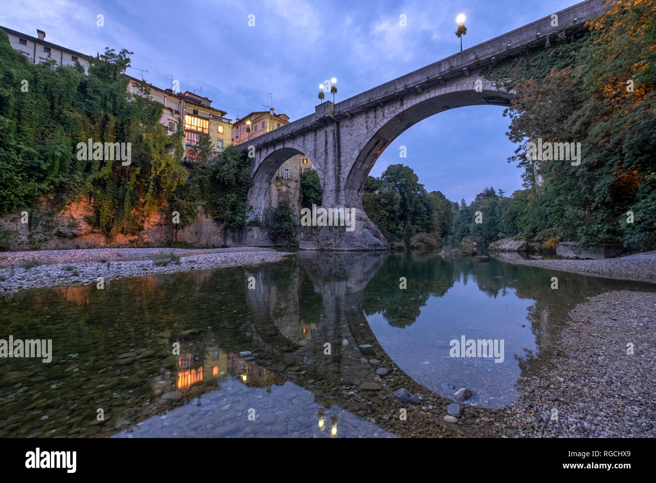 Italien, Friaul - Julisch Venetien, Cividale del Friuli, Devil's Bridge ...