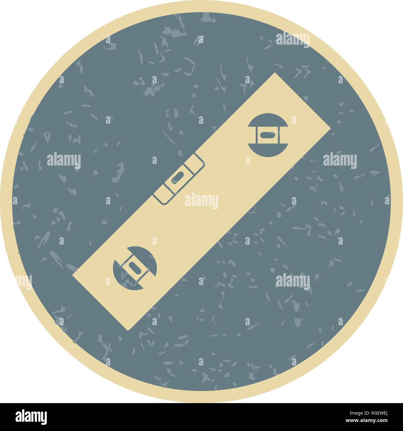 Leveler symbol Stock-Vektorgrafiken kaufen - Alamy