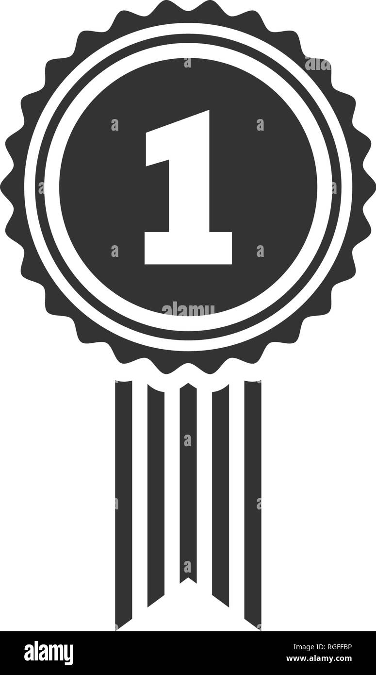 Vergabe Medaille Symbol Graphic Design Template vector isoliert Stock ...