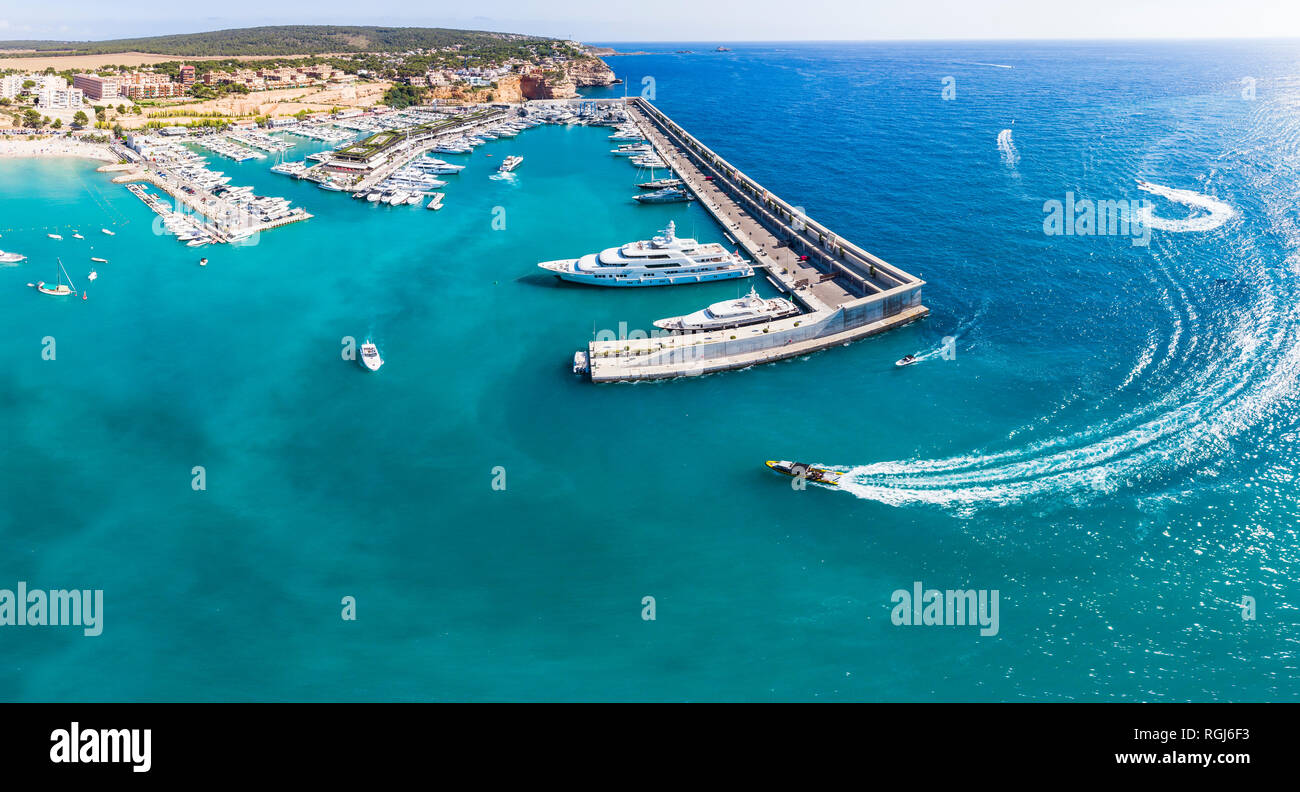 Spanien, Balearen, Mallorca, El Toro Port Adriano Stockfotografie - Alamy