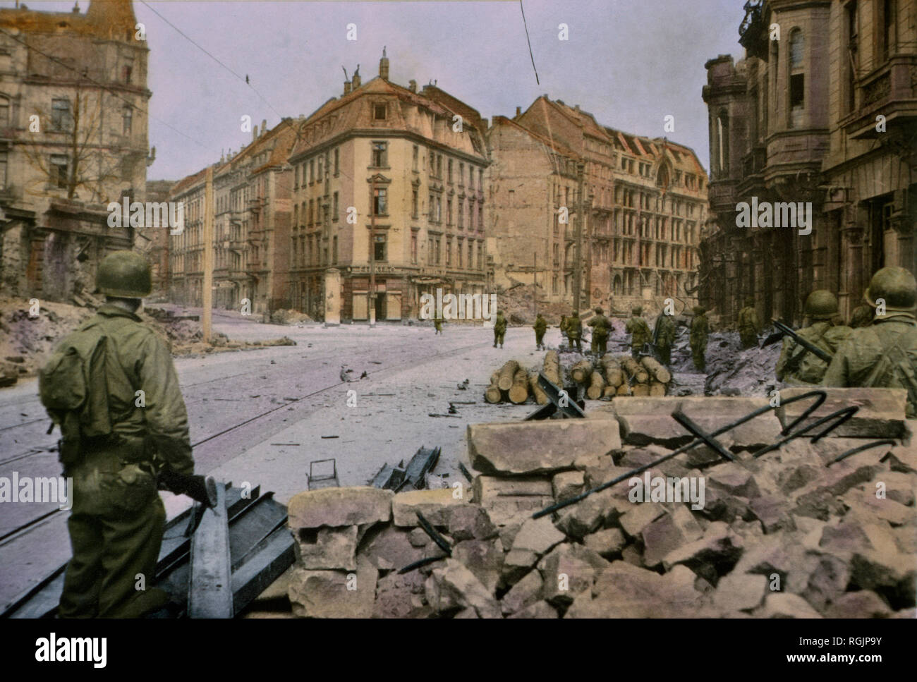 Westliche Alliierte Invasion Deutschlands Stockfotos und -bilder Kaufen ...