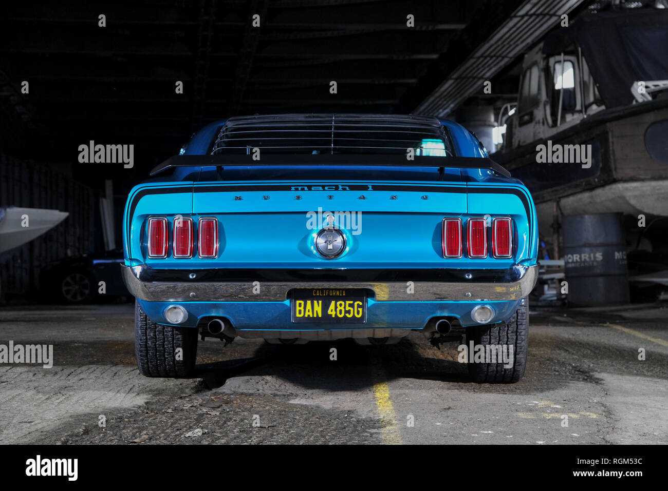 1969 Ford Mustang Mach 1 klassischen amerikanischen Muscle Car ...