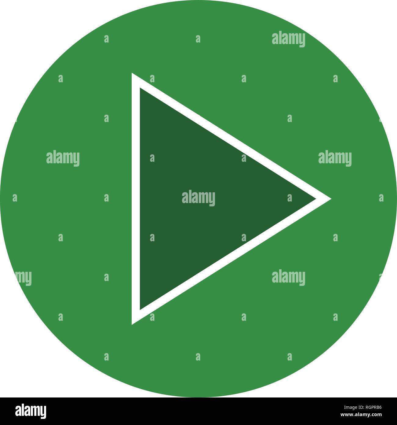 Spielen Vektor Icon Zeichen Symbol Vektor Illustration für den privaten ...