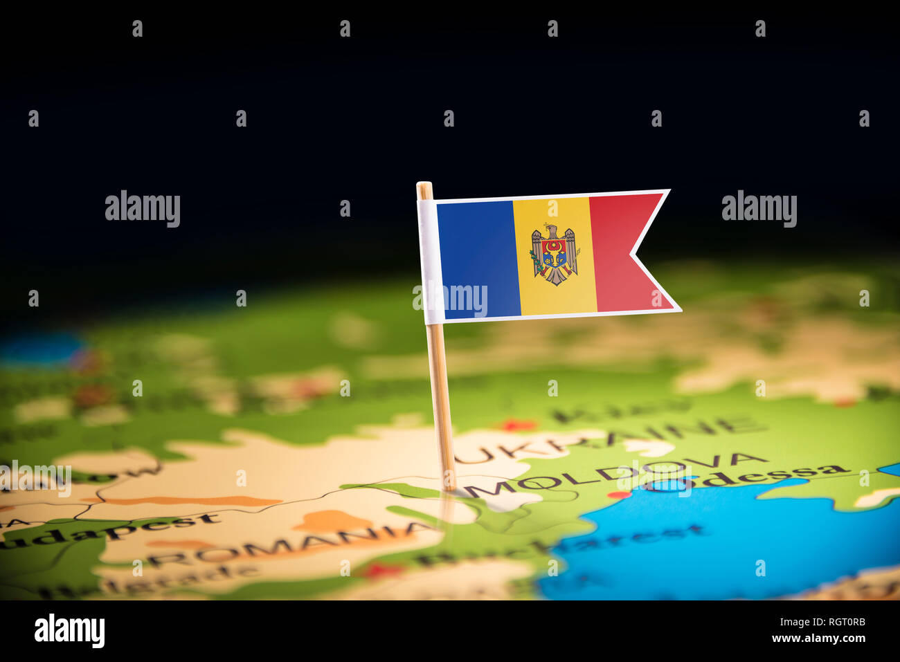 Moldova country map -Fotos und -Bildmaterial in hoher Auflösung – Alamy