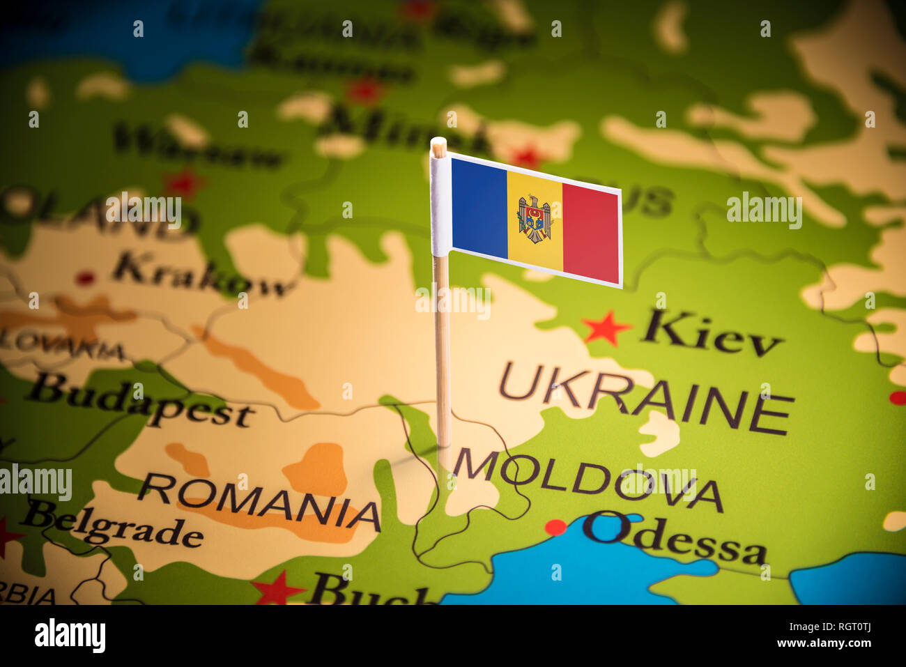 Moldova country map -Fotos und -Bildmaterial in hoher Auflösung – Alamy