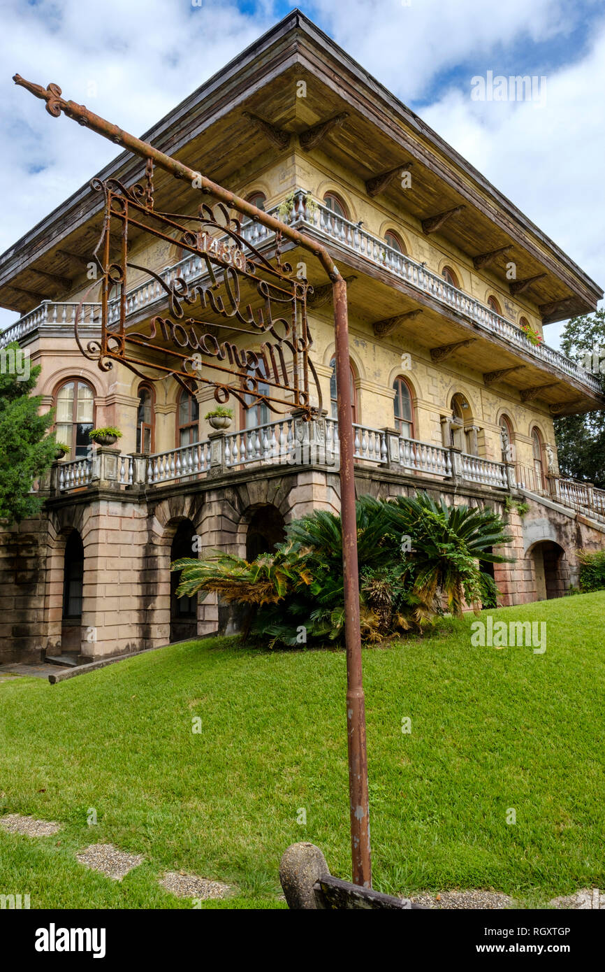 Nola, 1800 historische Häuser US, The Luling Mansion, Architekt James ...