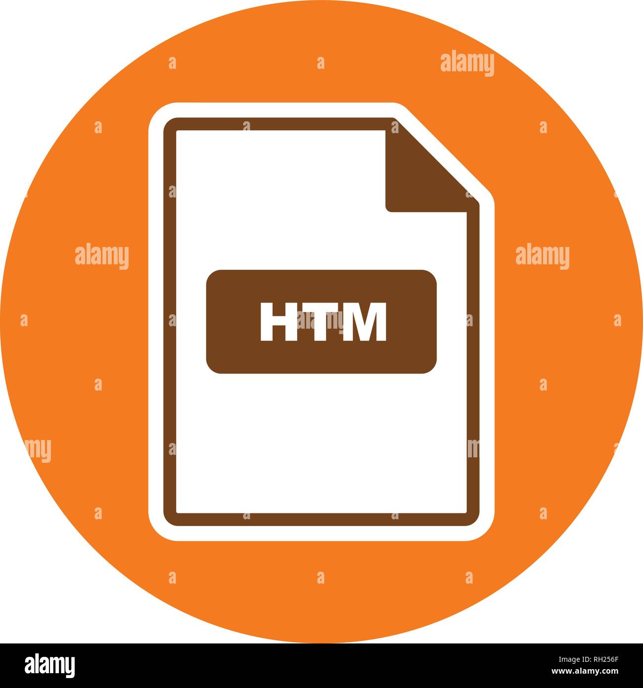 HTM Vektor Icon Zeichen Symbol Vektor Illustration für den privaten und ...