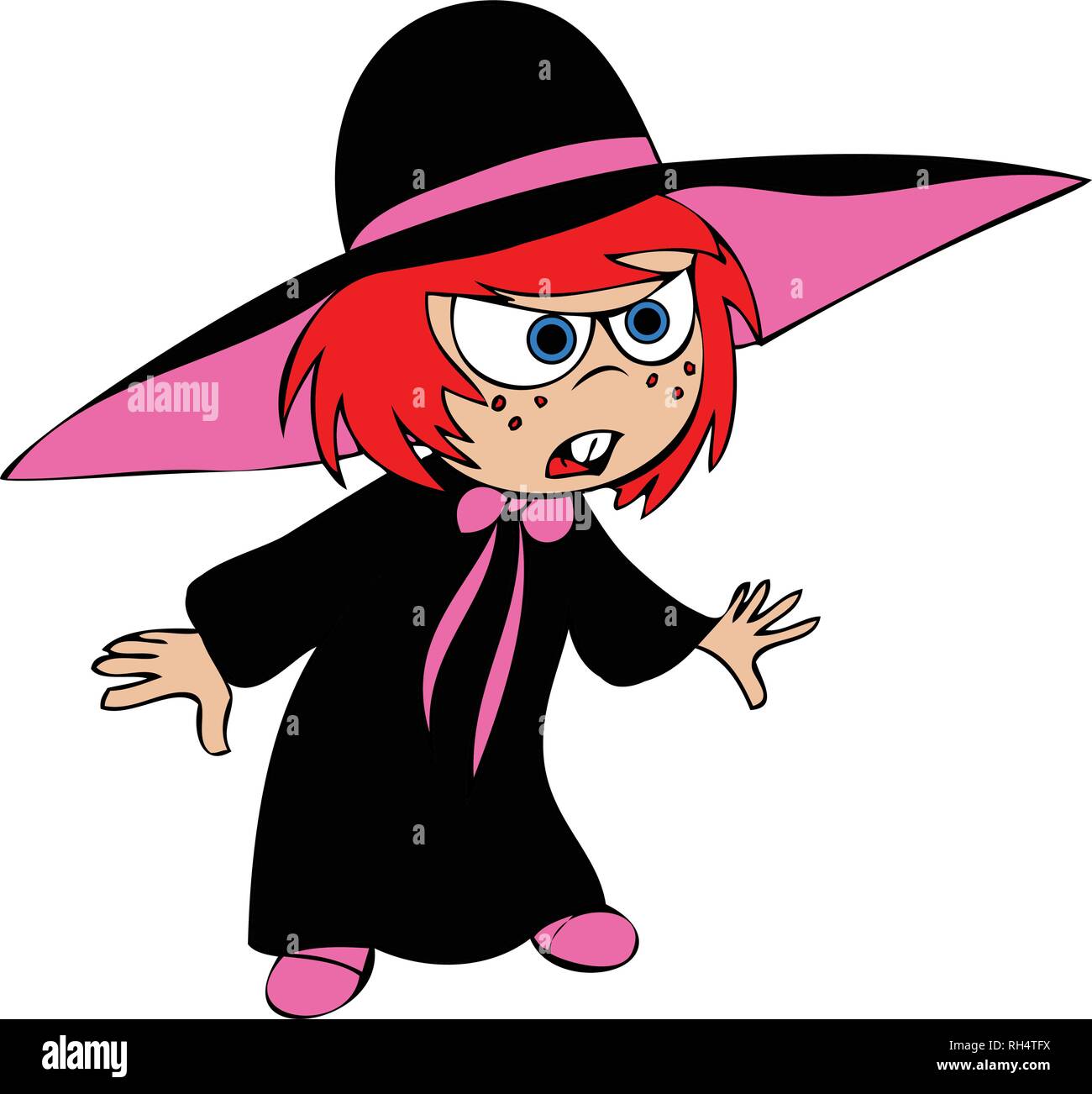 Cartoon hexe Stock-Vektorgrafiken kaufen - Seite 2 - Alamy