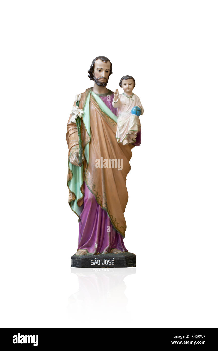 Jungfrau und kind statue Ausgeschnittene Stockfotos und -bilder - Alamy