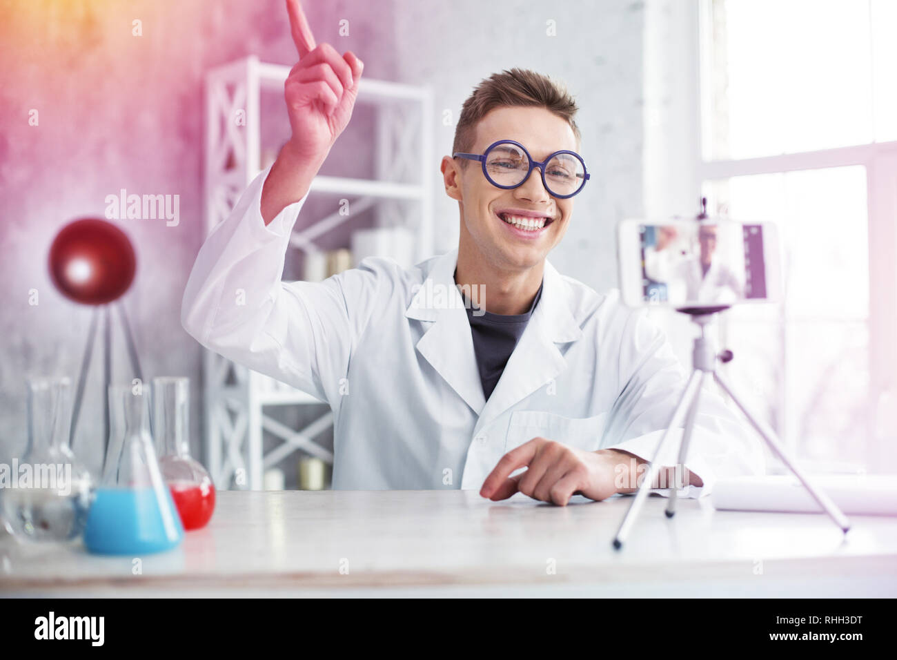 Chemielabor Lustig Stockfotos und -bilder Kaufen - Alamy