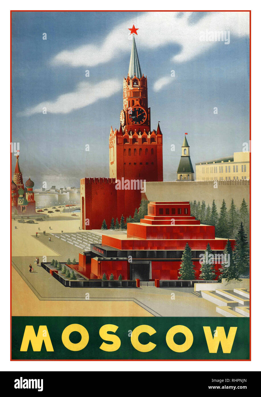Vintage udssr russische reise poster -Fotos und -Bildmaterial in hoher ...