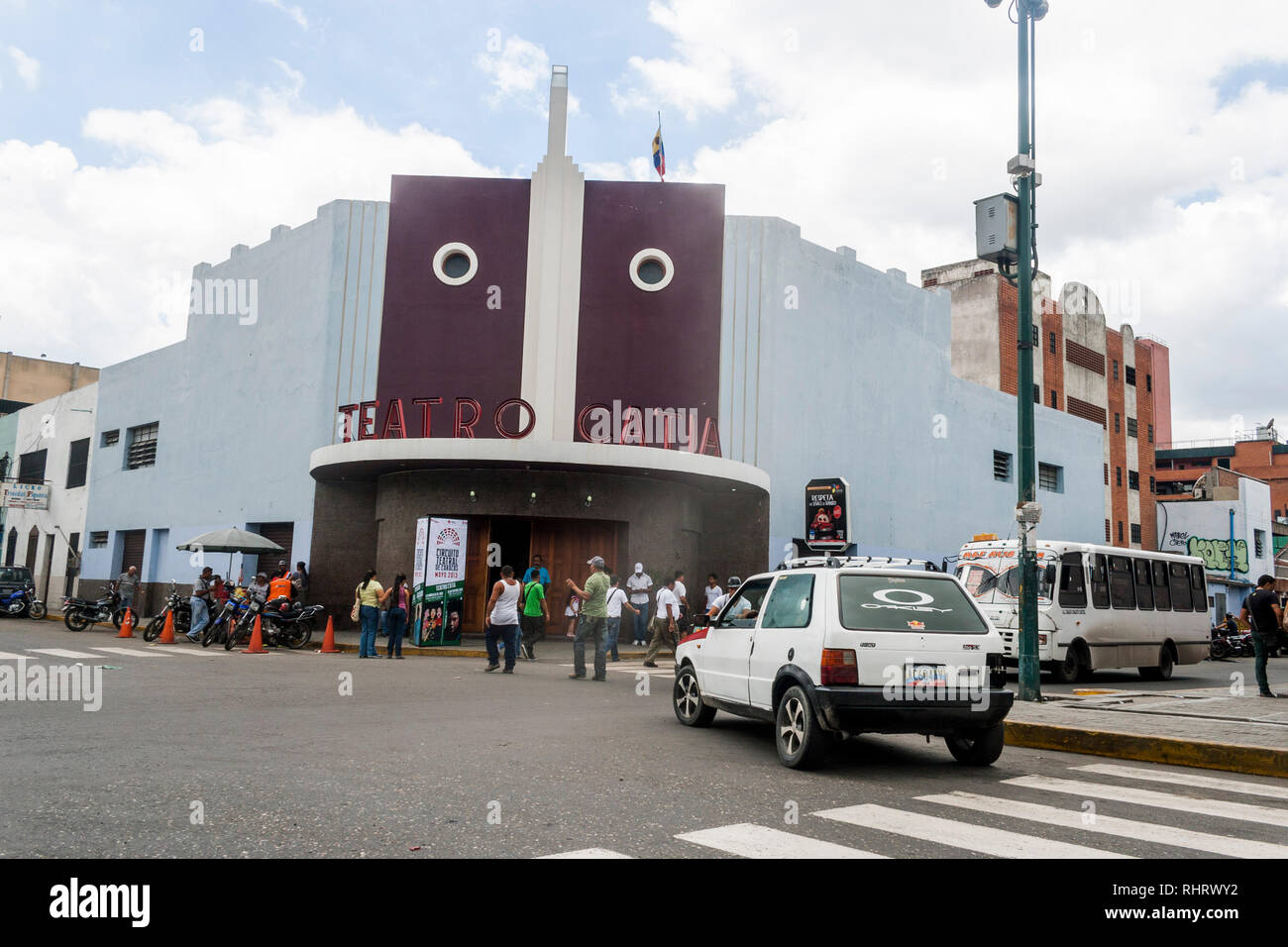 Dtto Hauptstadt Caracas/Venezuela - 03/05/2013. Fassade in Catia Catia ...