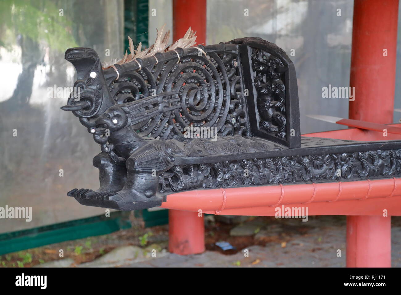 Maori boot -Fotos und -Bildmaterial in hoher Auflösung – Alamy