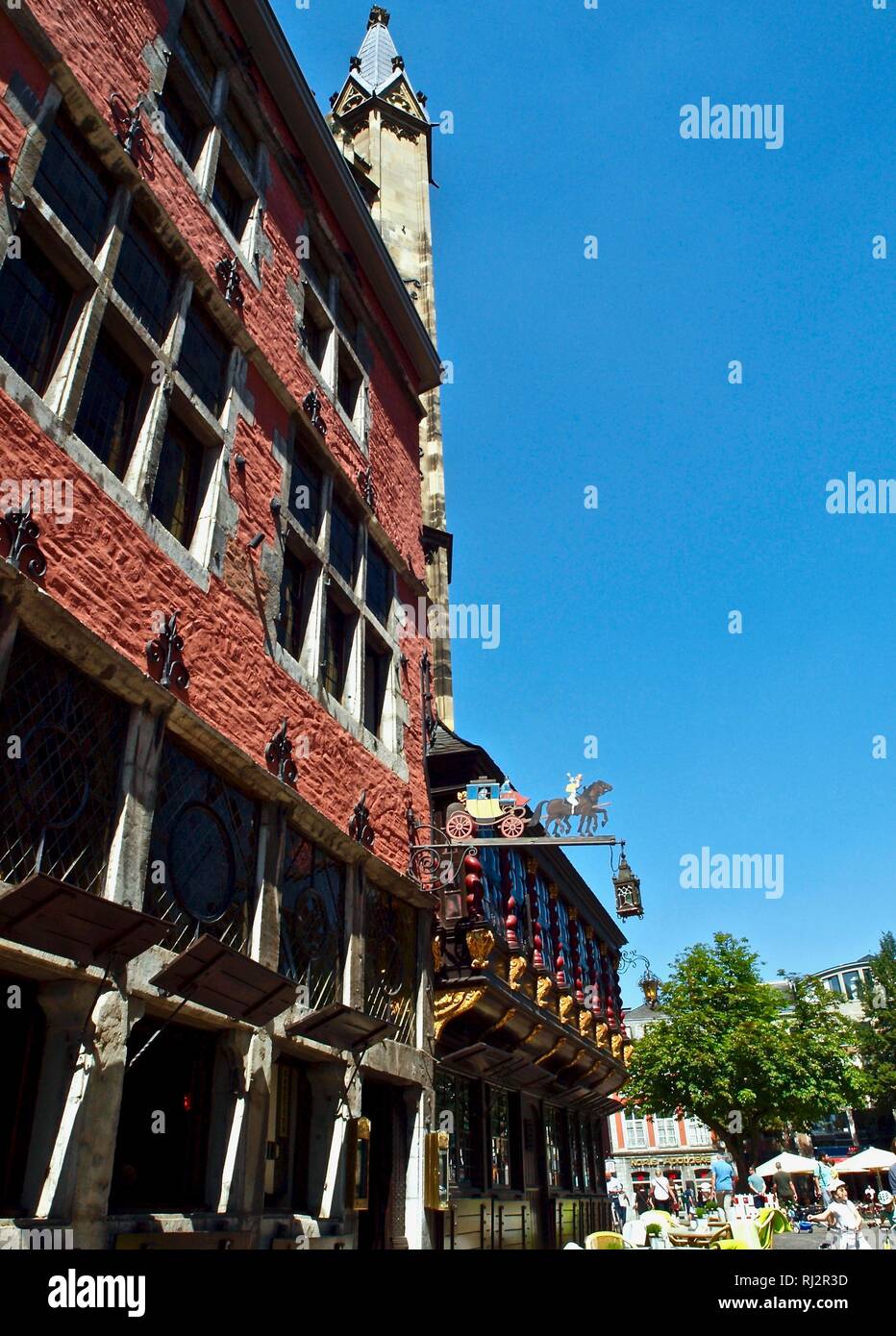 Aachen market place -Fotos und -Bildmaterial in hoher Auflösung – Alamy