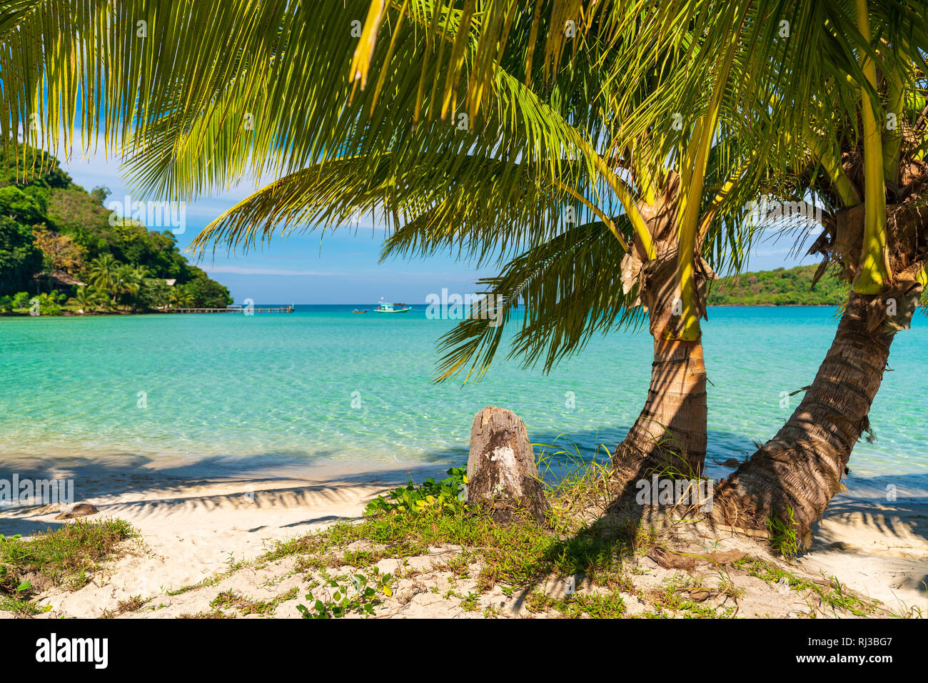 Mit Meer Strandlandschaft Landschaft Des Ozeans Natur Stockfotos und ...