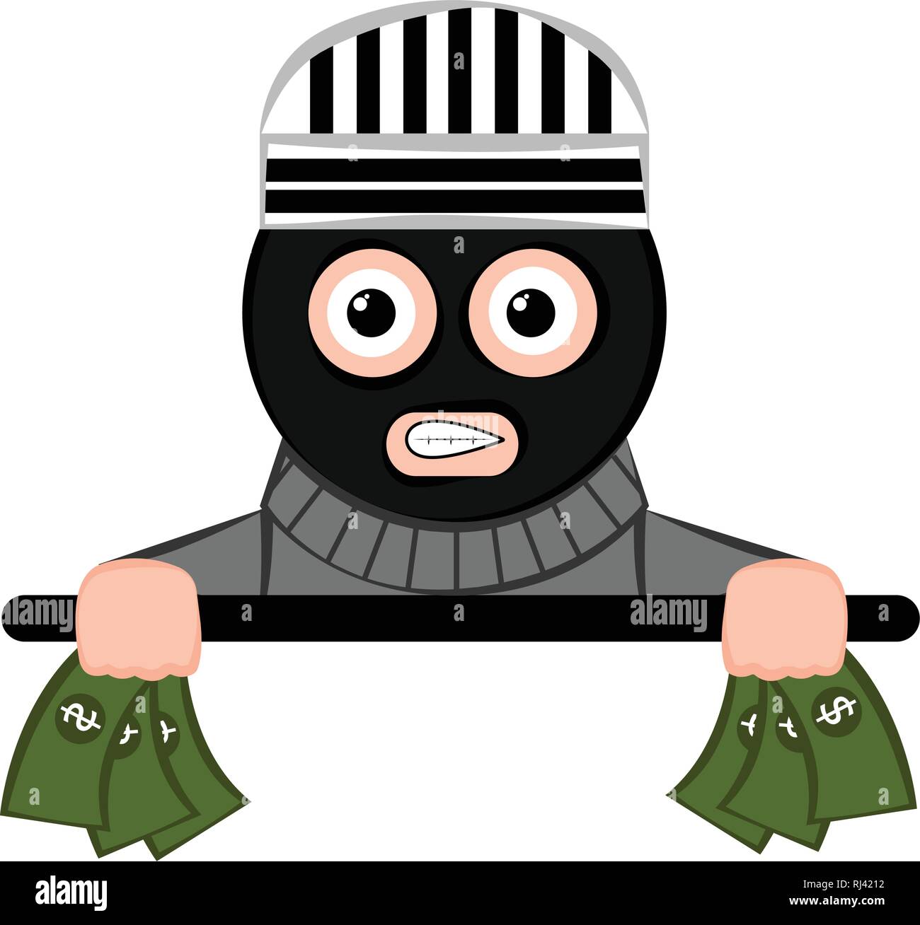 Dieb cartoon Stock-Vektorgrafiken kaufen - Alamy