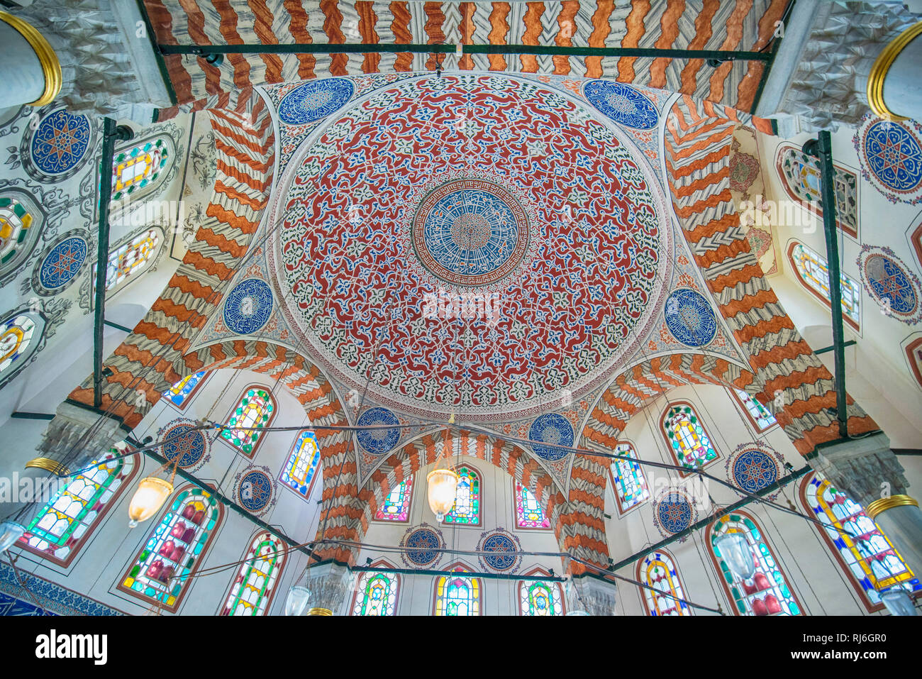 Tile mosaic inside hagia sofia -Fotos und -Bildmaterial in hoher Auflösung – Alamy