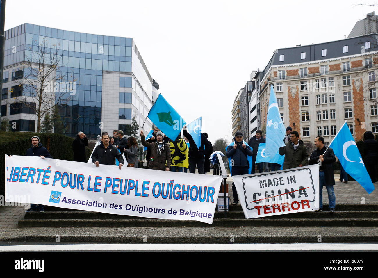 Protest der uiguren -Fotos und -Bildmaterial in hoher Auflösung – Alamy
