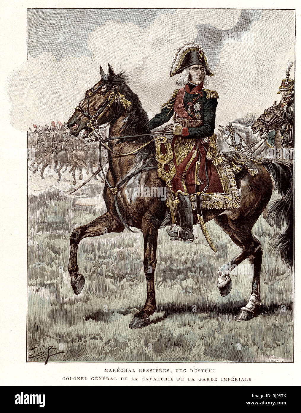 Marechal Jean-Baptiste BESSIERES, Duc d'Istrie colonel General de La ...