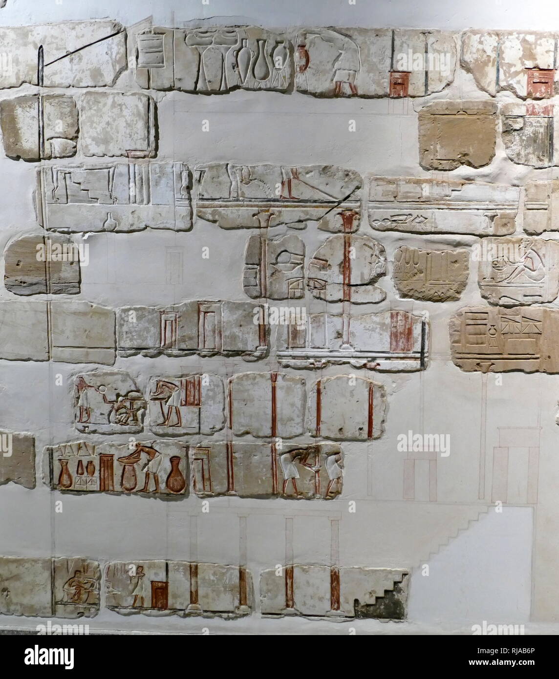 Painting at amarna -Fotos und -Bildmaterial in hoher Auflösung – Alamy