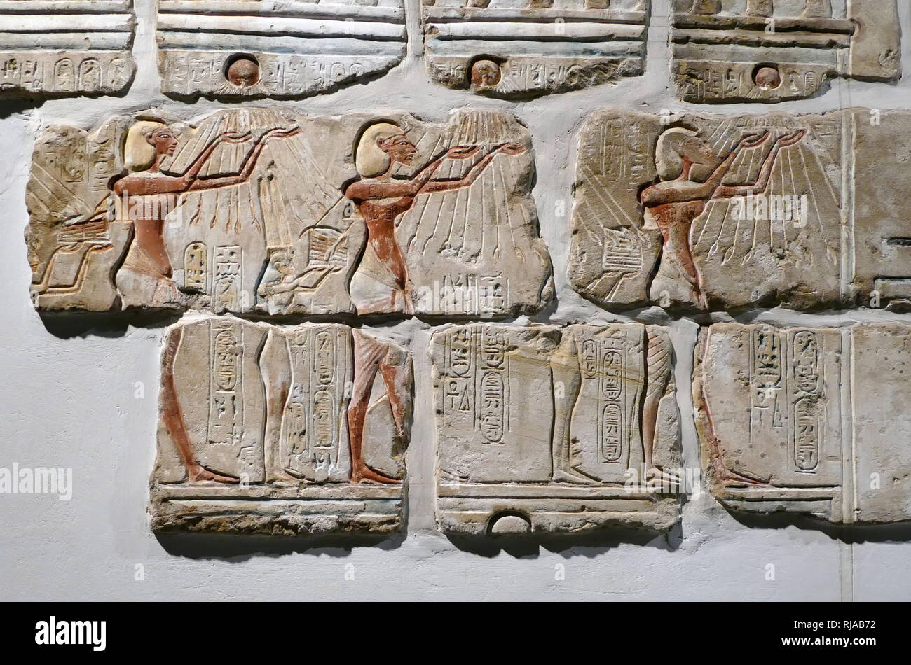 Painting At Amarna Stockfotos und -bilder Kaufen - Alamy