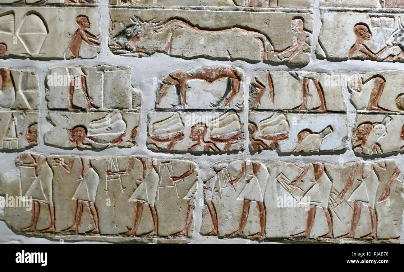 Painting At Amarna Stockfotos und -bilder Kaufen - Alamy