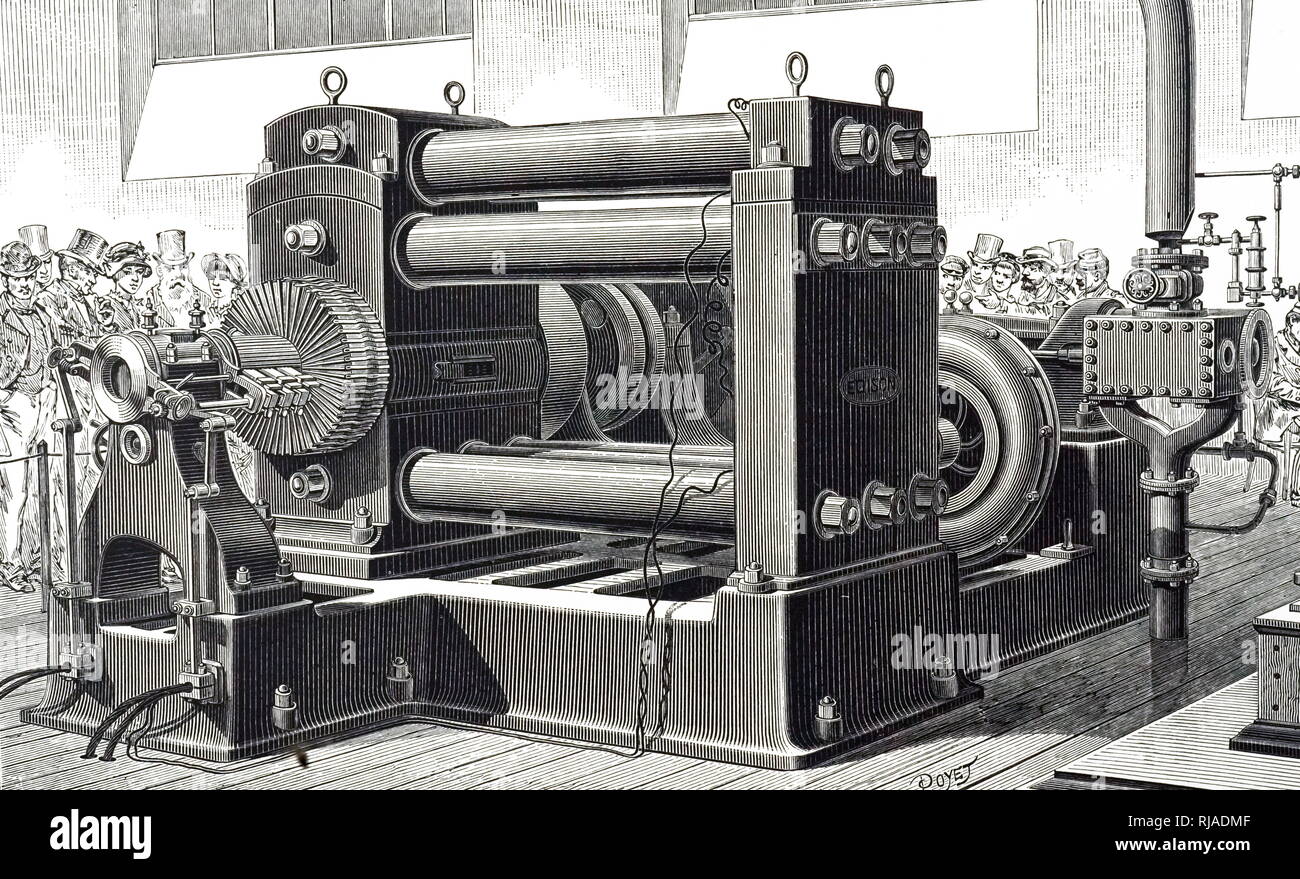 Edison Dynamo Stockfotos und -bilder Kaufen - Alamy